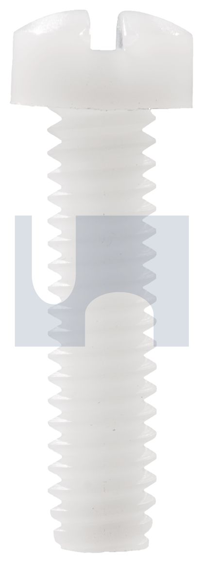 UNC FILLISTER SLOT MACHINE SCR NYLON NATURAL HEC 10-24 UNC 1-1/2 - Pa ...