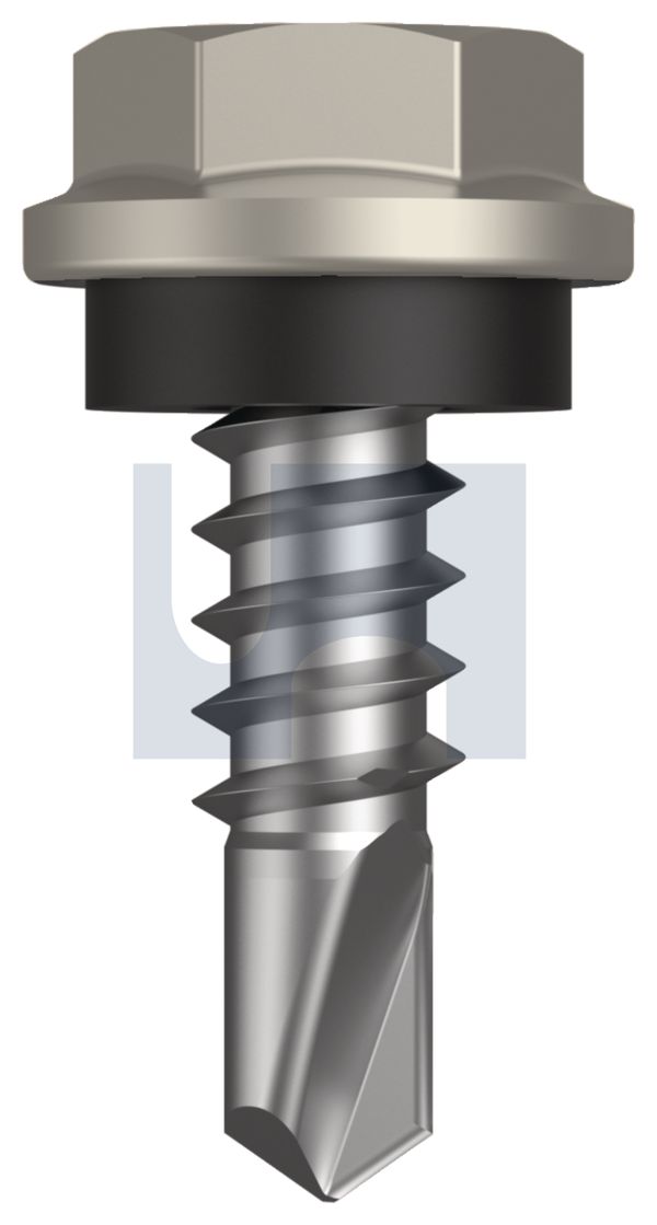 METAL SDS HEX HEAD + WASHER DUNE - CL4 AS3566 #10-16 16 - Pack of 100 ...