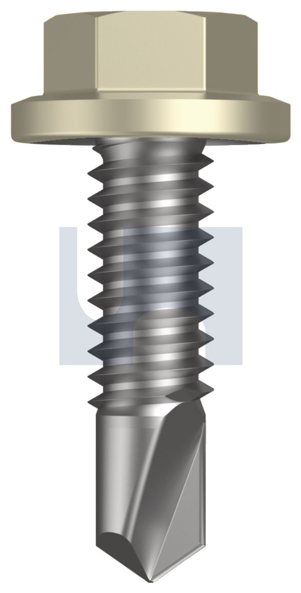 METAL SDS FLANGED HEX HEAD EVENING HAZE - CL4 AS3566 #14-20 22 - Pack ...