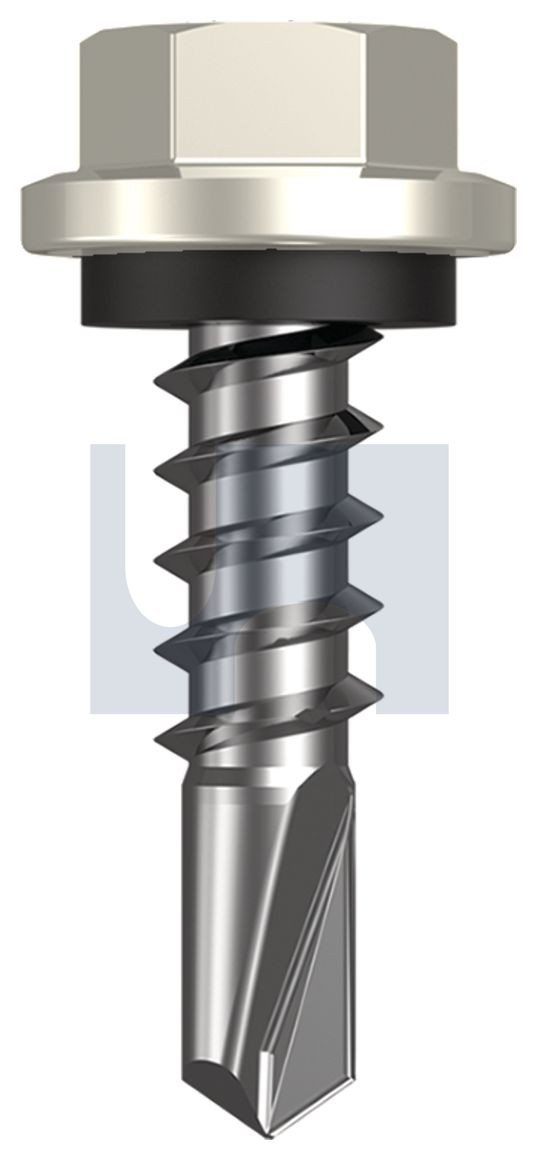METAL SDS HEX HEAD + WASHER SURFMIST (TITANIA) -CL4 AS3566 #14-10 25 ...