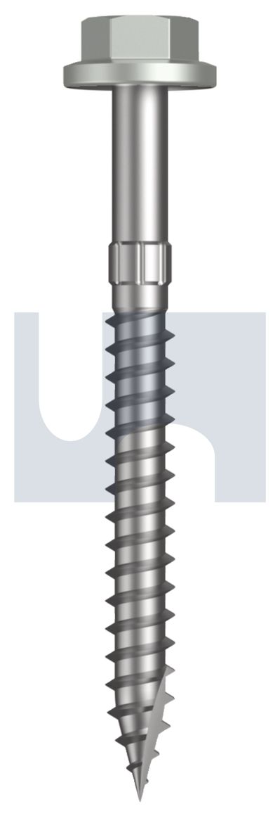 TYPE 17 FLANGED HEX HEAD SHALE GREY (GULL GREY) -CL4 AS3566 + SCRATCH ...