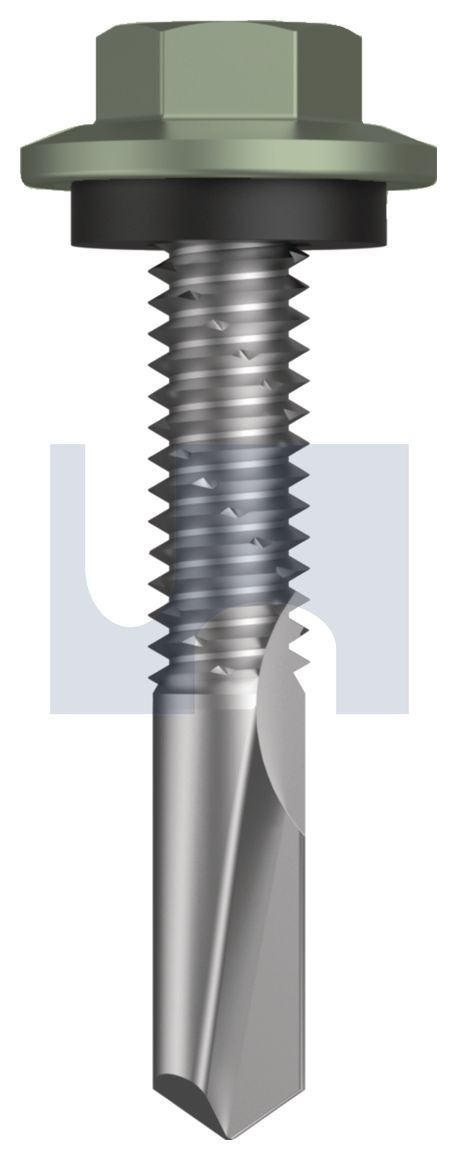 s500 SDS HEX HEAD + WASHER MANGROVE - CL4 AS3566 #12-24 32 - Pack of ...