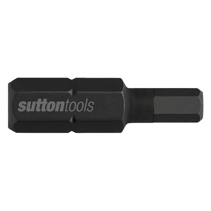 SCREWDRIVER BIT S115 HEX H5 25MM INSERT BULK SUPABIT - Pack of 10 SUT ...