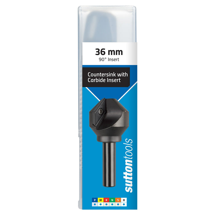 C/SINK Holder + Carbide Insert - C110 36mm X 90Deg SUTTON — Hillcock ...