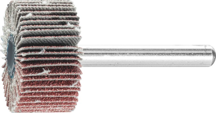 Mounted Flap Wheel Fan Grinder Aluminium Oxide - 6mm Shank F 3015/6 A ...