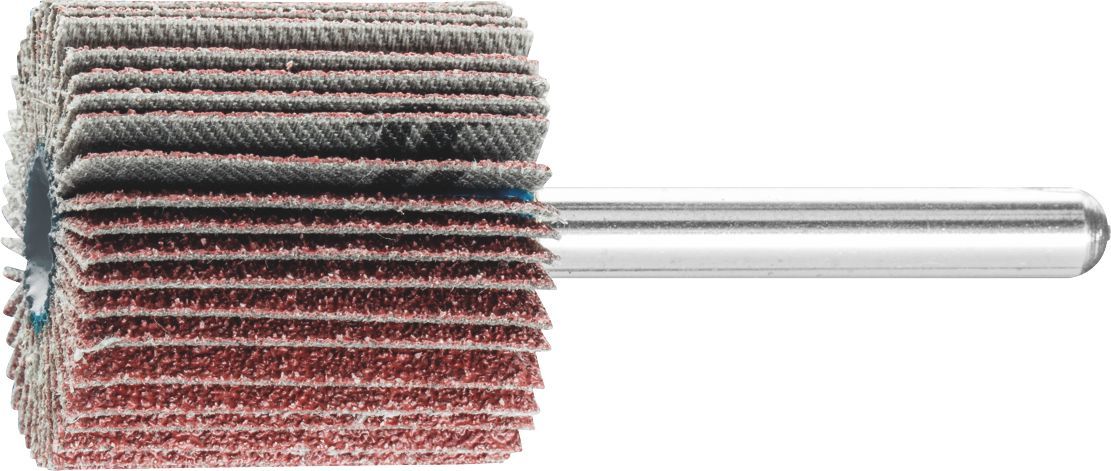 Mounted Flap Wheel Fan Grinder Aluminium Oxide - 6mm Shank F 3030/6 A ...