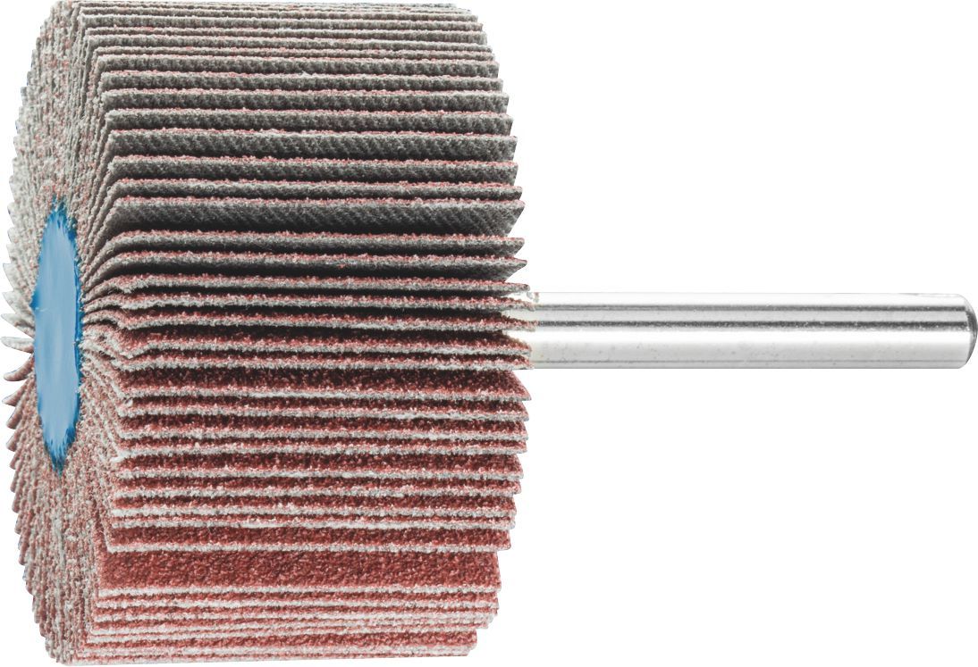 Mounted Flap Wheel Fan Grinder Aluminium Oxide - 6mm Shank F 5030/6 A ...